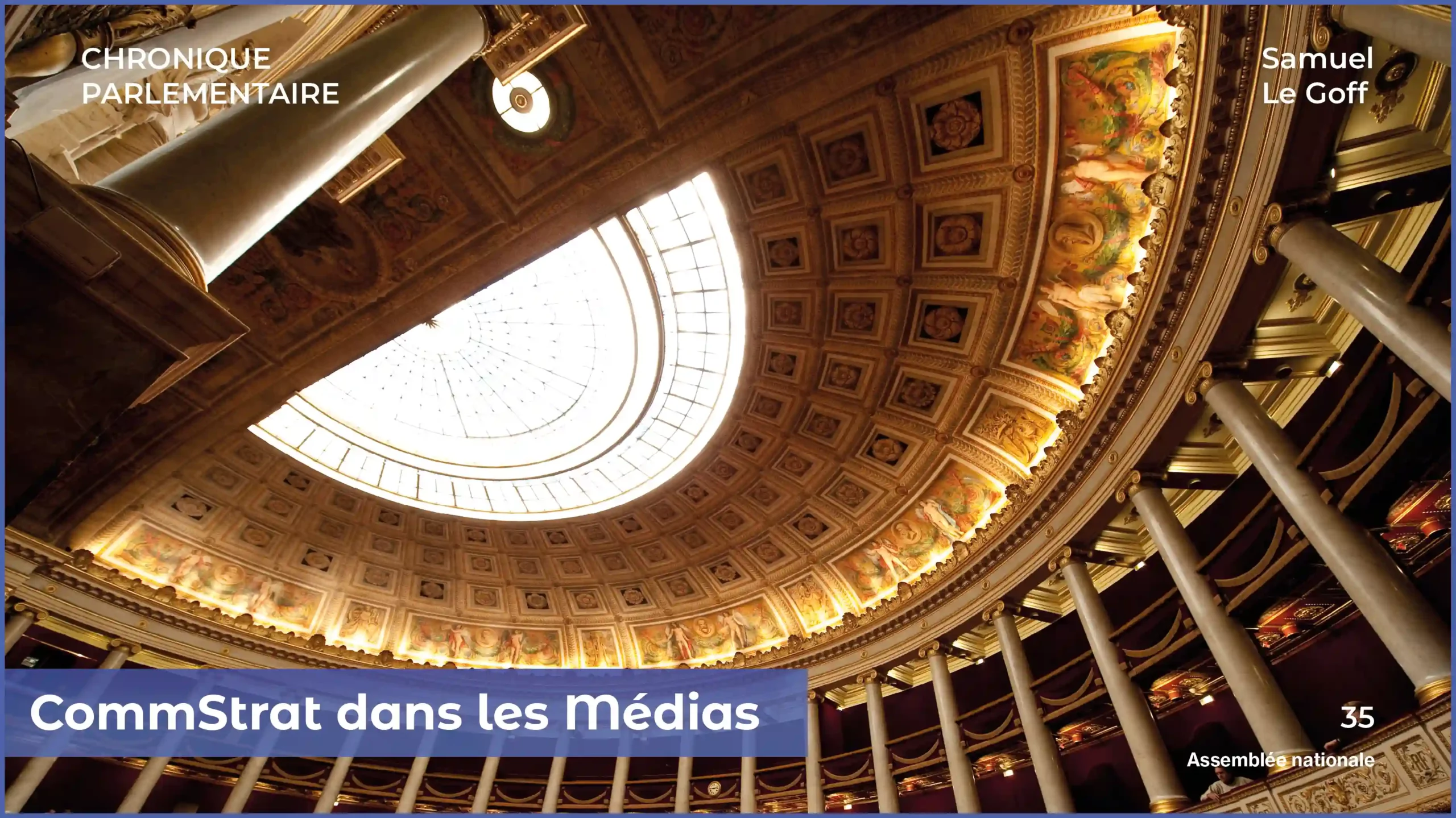 Une semaine de propositions de lois consensuelle mais chargée - CommStrat